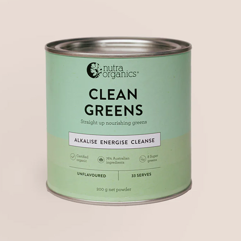 Nutra Organics - Clean Greens - 200g – Bohemian Quest