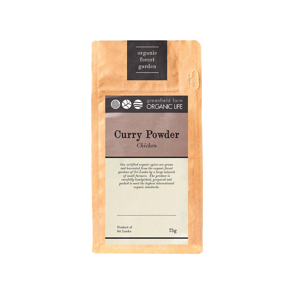 Organic Life - Chicken Curry Powder - 75g – Bohemian Quest