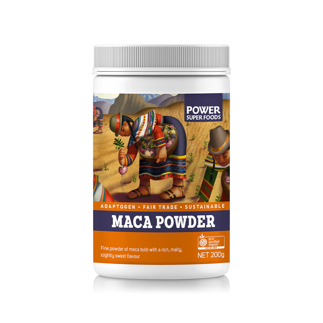 Power Super Foods - Raw Maca Powder Tub - 200g – Bohemian Quest