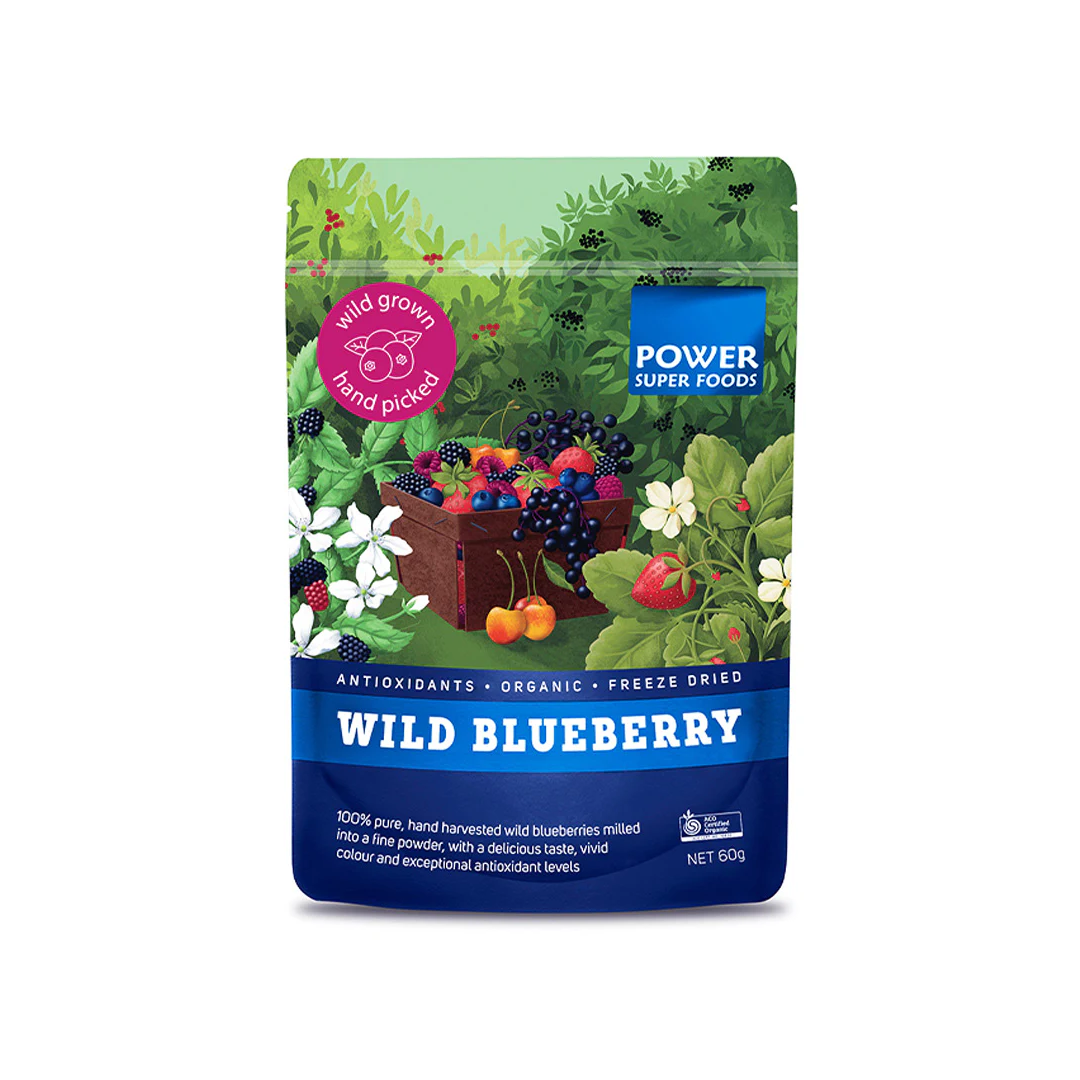 Power Super Foods - Wild Blueberry - 60g – Bohemian Quest