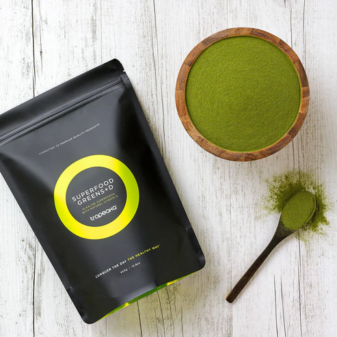 Tropeaka - Superfood Greens + D - 200g – Bohemian Quest